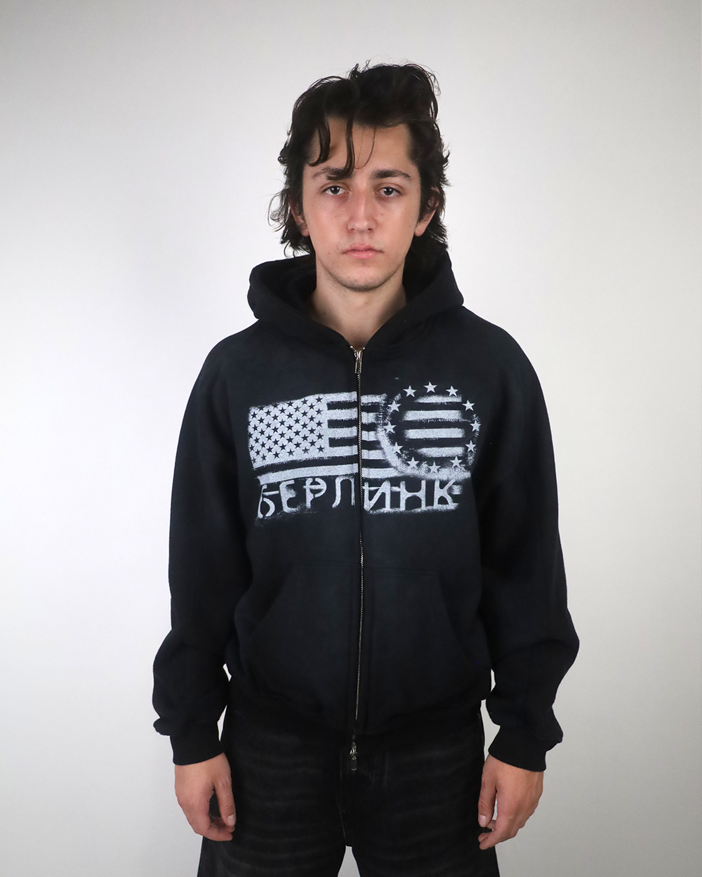 "UNITY" zip up hoodie